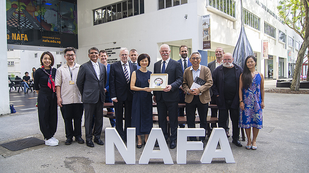 His Excellency János Csák and the Hungarian delegation visit NAFA | NAFA